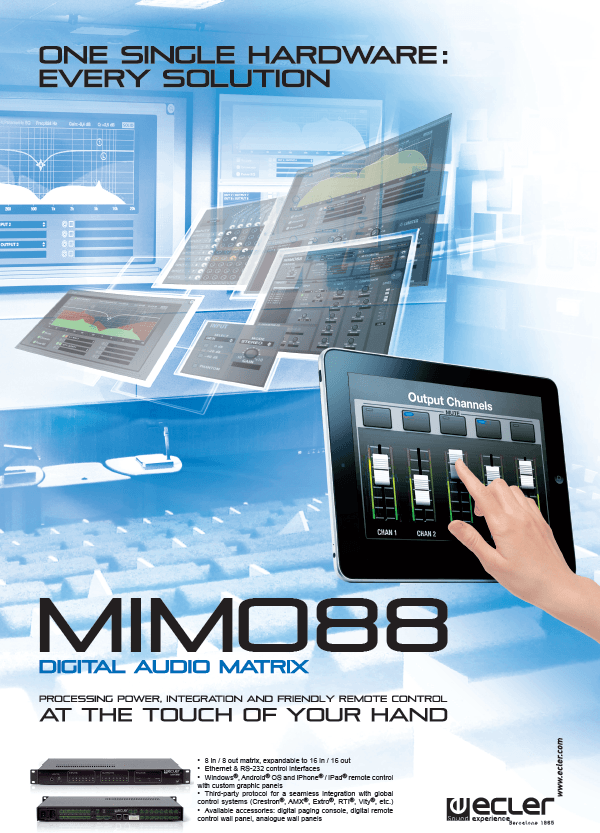 Why Choose Ecler: Experience, Innovation & Quality in Pro AV Solutions