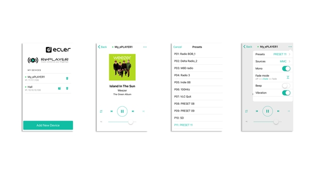 RePLAYER: Player remote control | mobile application. Software.