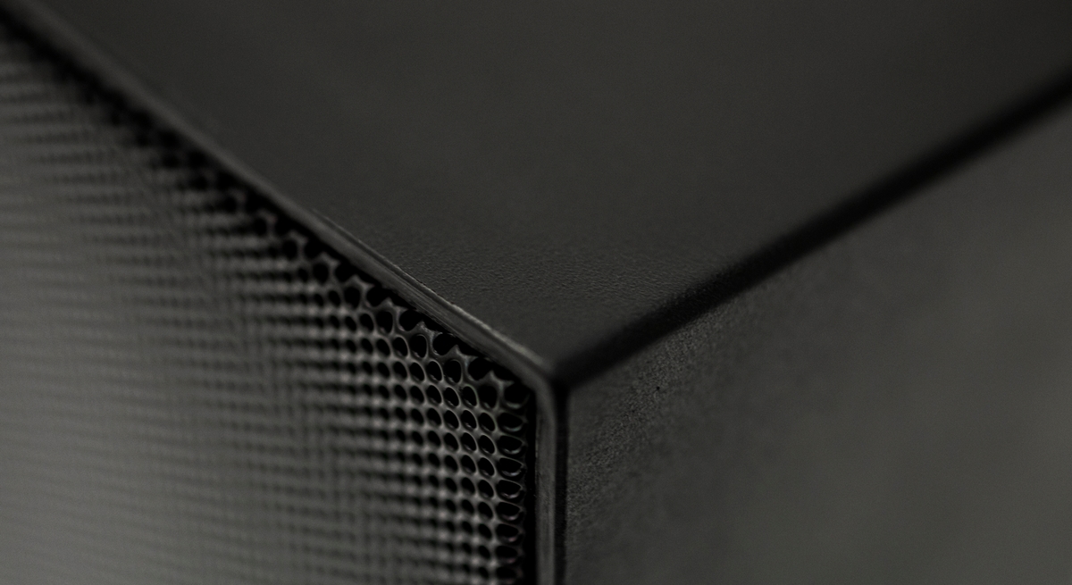 eAMBIT103: 3" | 2-way | 25 WRMS | discreet design. Cabinets.