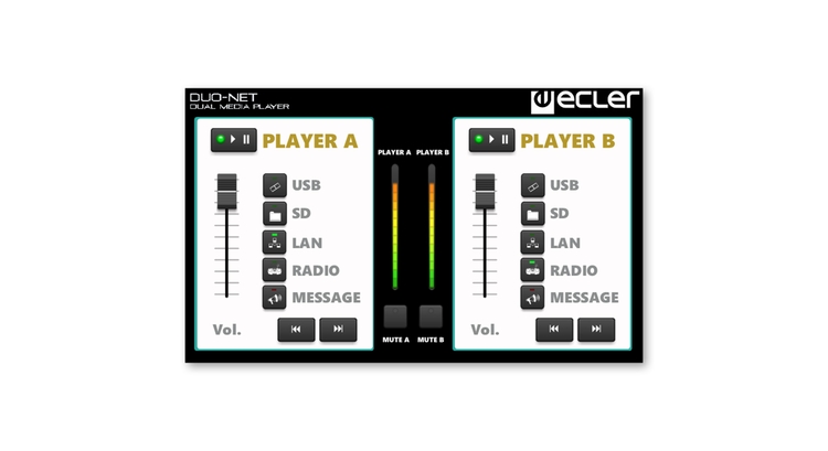ECLER UCP App: EclerNet | mobile application. Software.