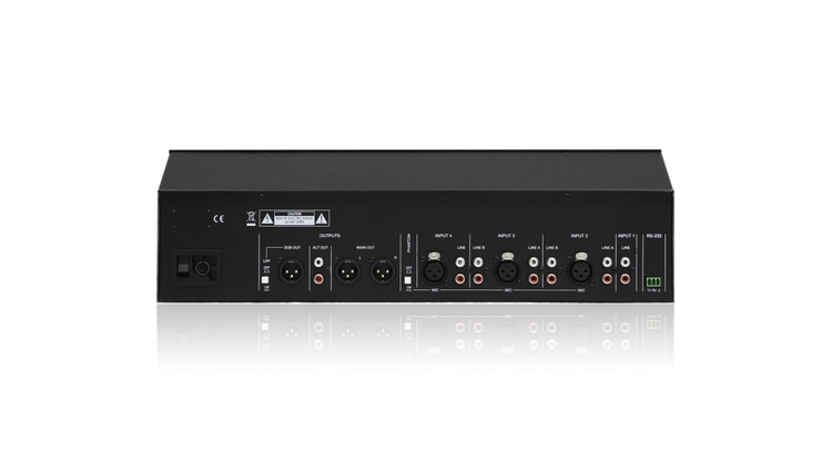 eCOMPACT4BT: 4-ch | Bluetooth® | analogue mixer. Installation Preamps ...