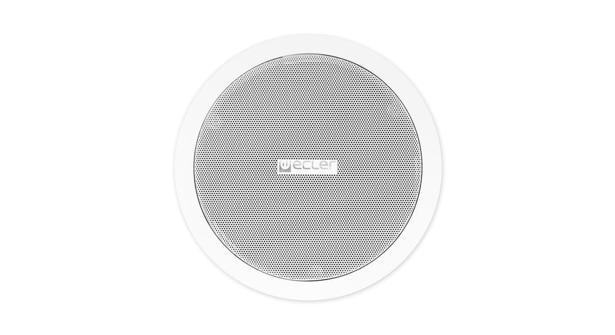 IC6: 6.5" | 2-way | 40 WRMS | rust-proof grill. In-Ceiling.