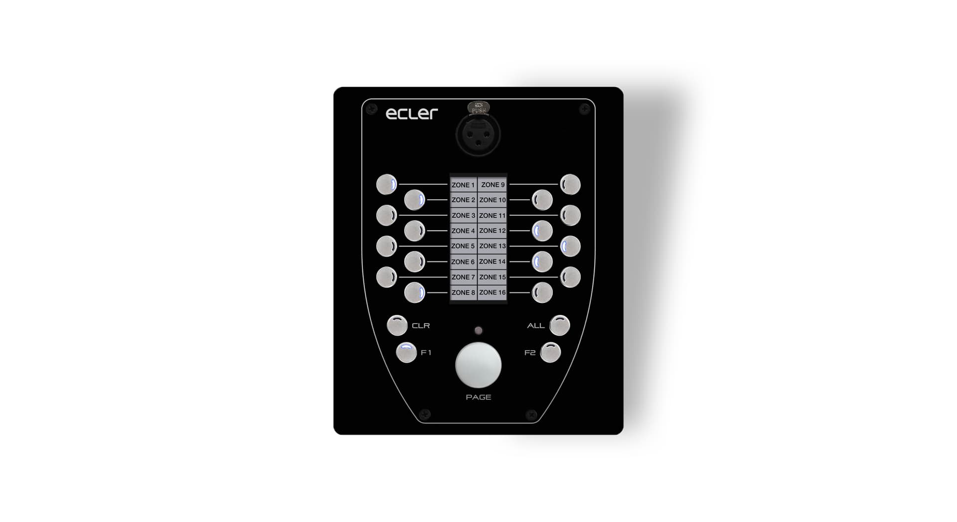 HUB1616: 16x16 | digital zoner | DSP | plug&play. Digital Matrixes.