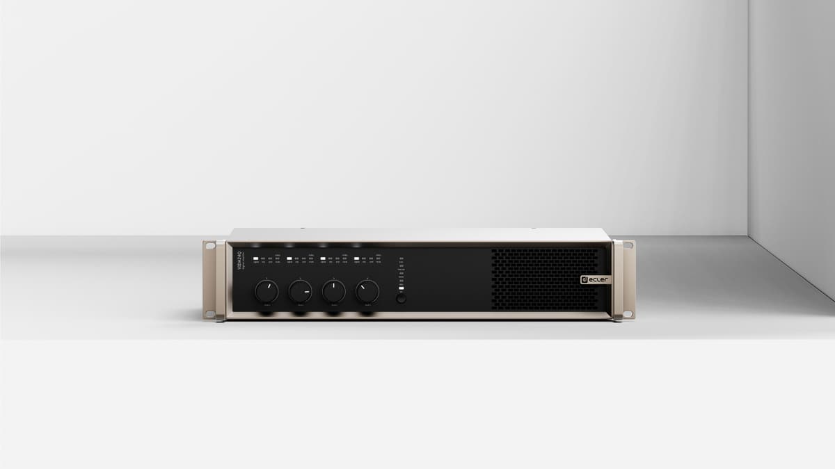 VIDA Series of Digital Amplifiers - Ecler Pro Audio