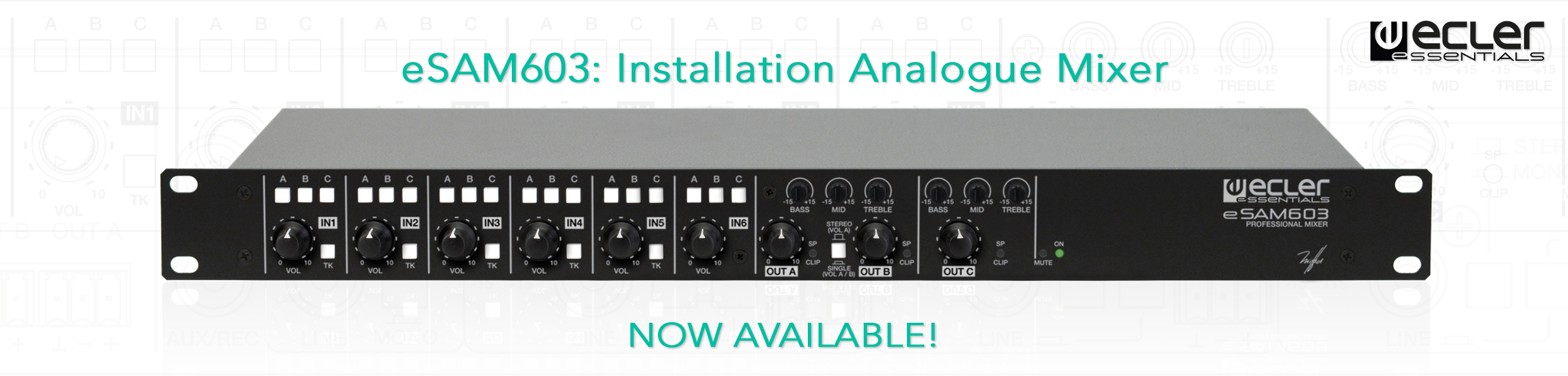 Ecler Pro Audio Products - Ecler